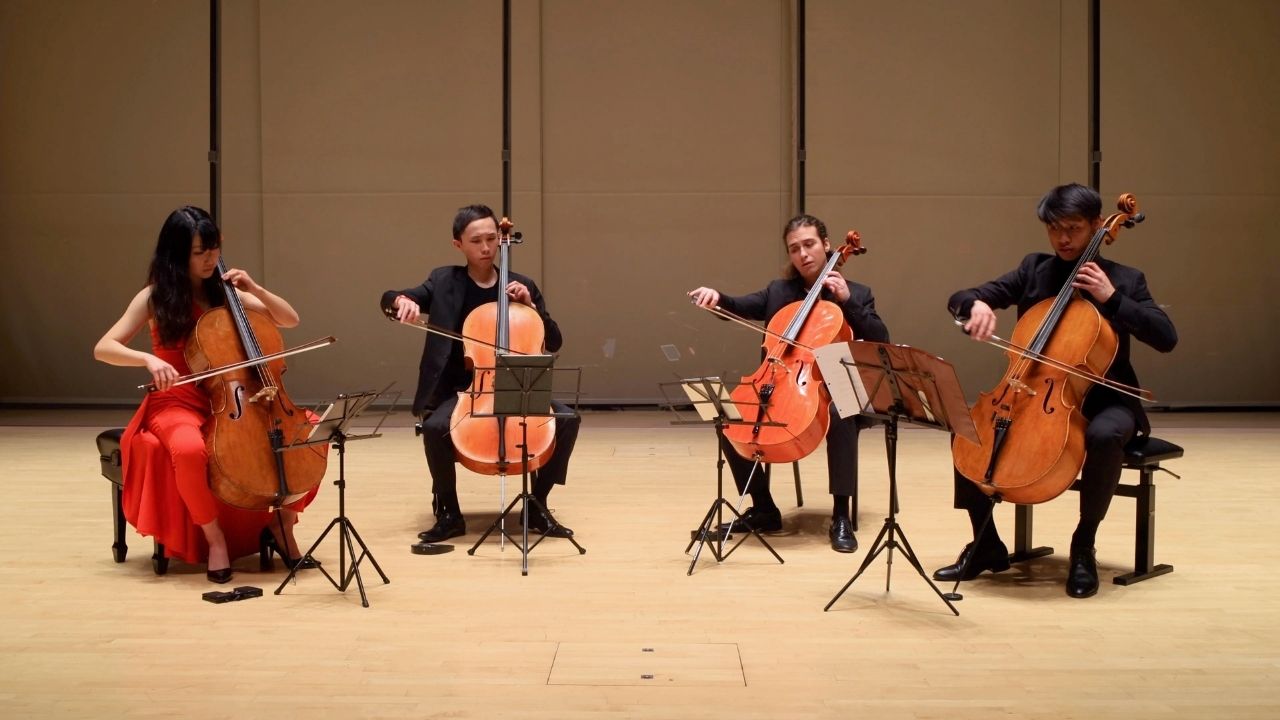 Cello Quartet plays a classic - Daily Joy