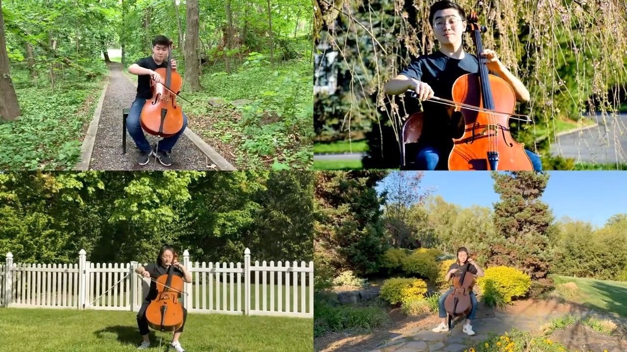 Cello Quartet plays “Over The Rainbow” - Daily Joy