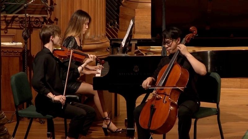 Talented Teenage Piano Trio - Daily Joy