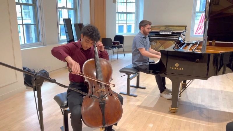 Expressive Teenage Cellist - Daily Joy