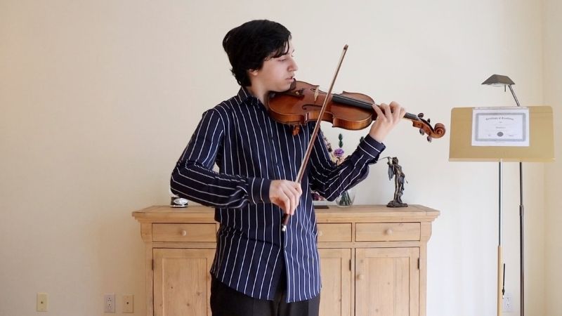 Inspiring performance of Paganini - Daily Joy