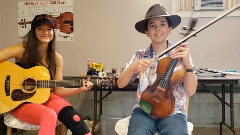12-Year-Old Fiddler Plays "Cotton Patch Rag" - Daily Joy