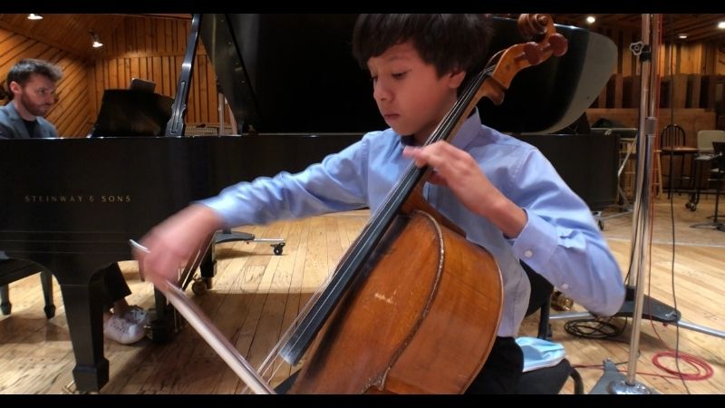 14-Year-Old Cellist Plays Trio With Pro Artists - Daily Joy
