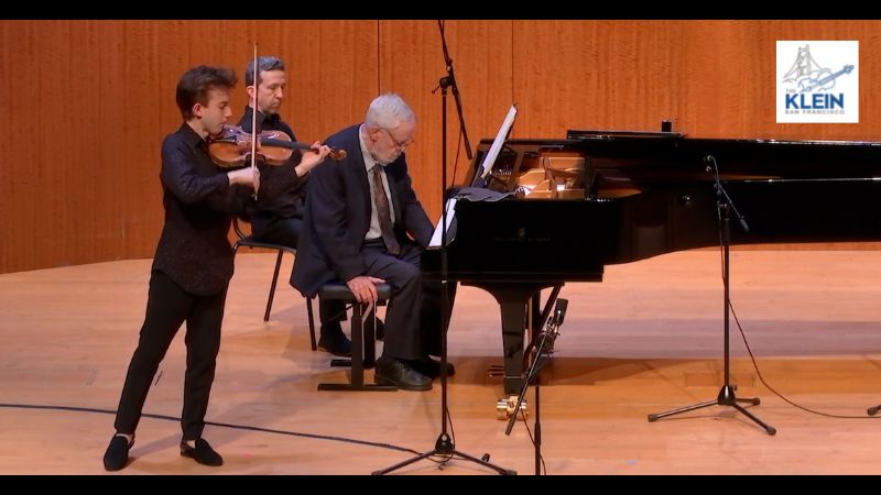 Teen Plays Moving Bach Excerpt - Daily Joy