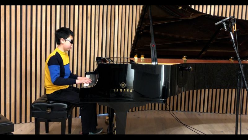 Joyful Teenage Pianist - Daily Joy