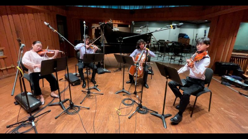 Teen Quartet Plays Mozart - Daily Joy