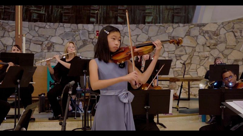 11-Year-Old Violinist - Daily Joy